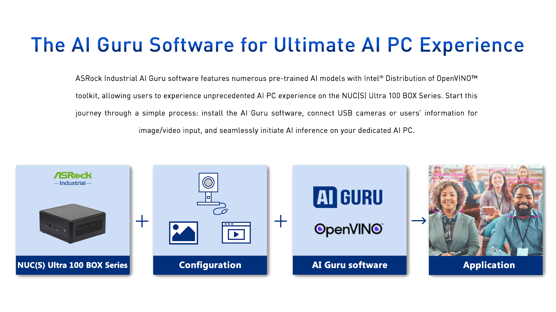 ASRock Industrial - ASRock Industrial Presents Its AI Guru Software with the NUC Ultra 100 BOX ...